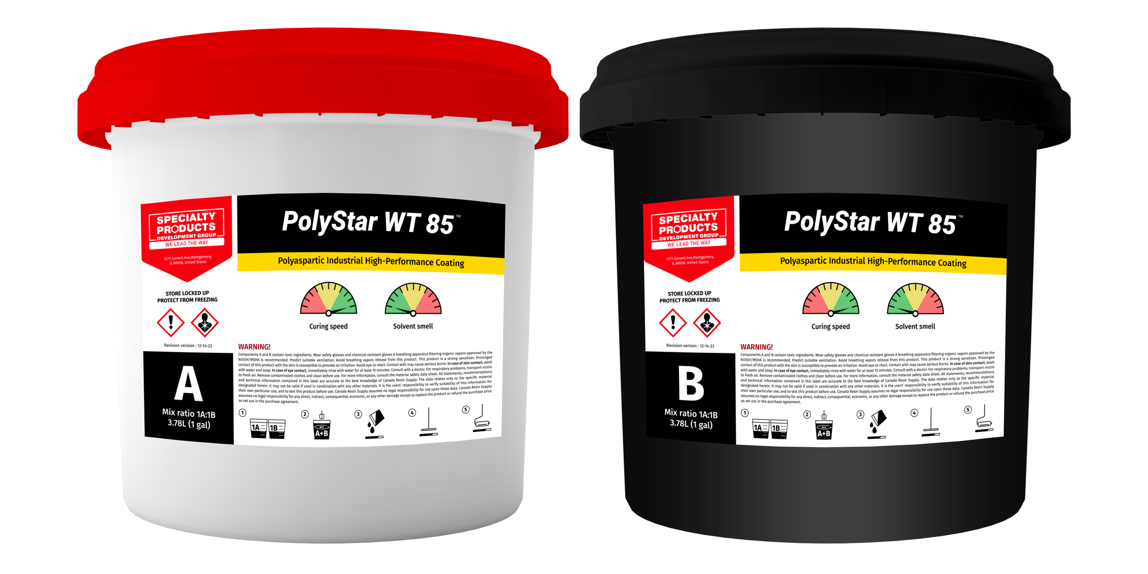 POLYSTAR WT 85 ™ -Polyaspartic High Performance Coating 2 GAL | US ...